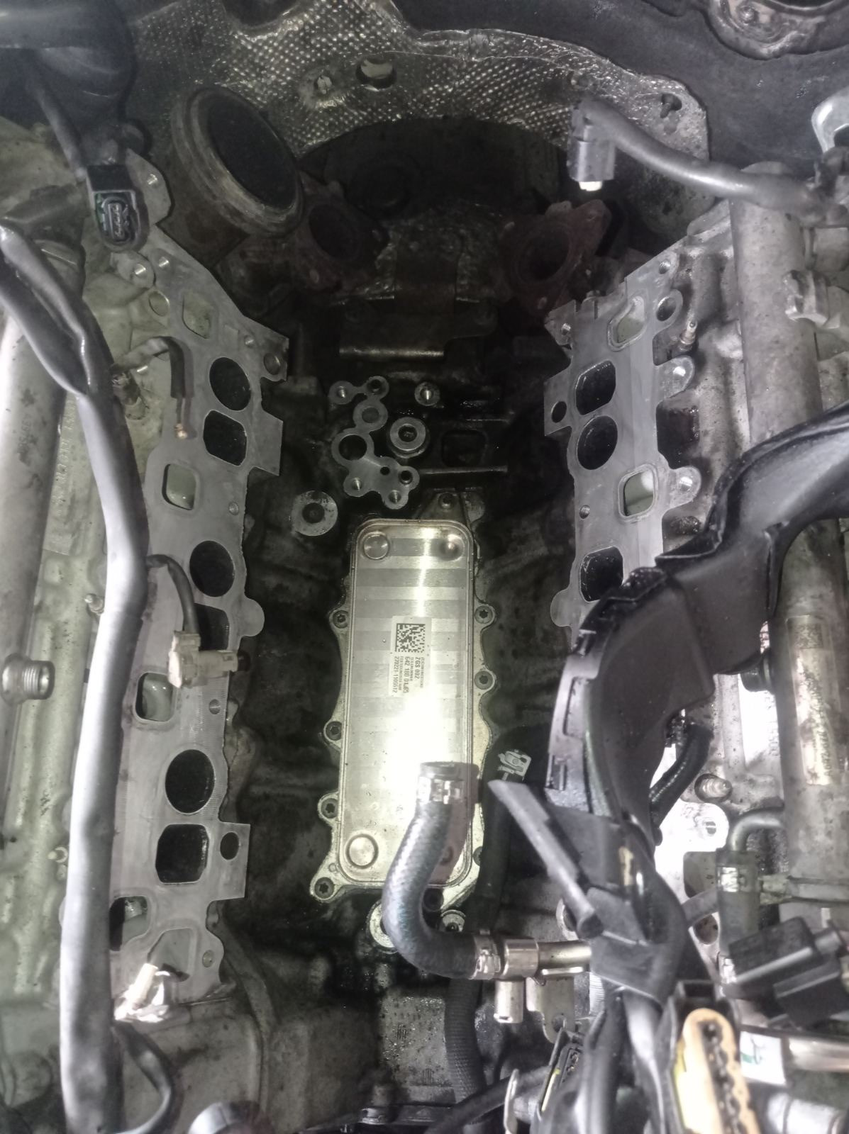 Замена коллекторов, теплообменник, турбина! — Mercedes-Benz GL-Class ...