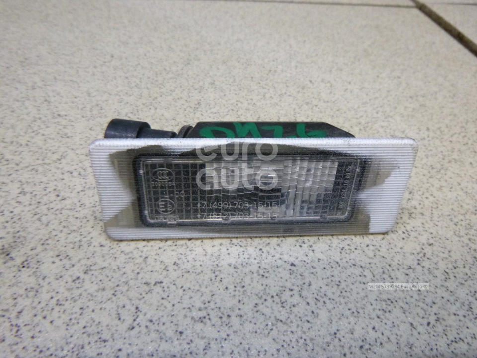 13502179 Фонарь подсветки номерного знака GM | Запчасти на DRIVE2