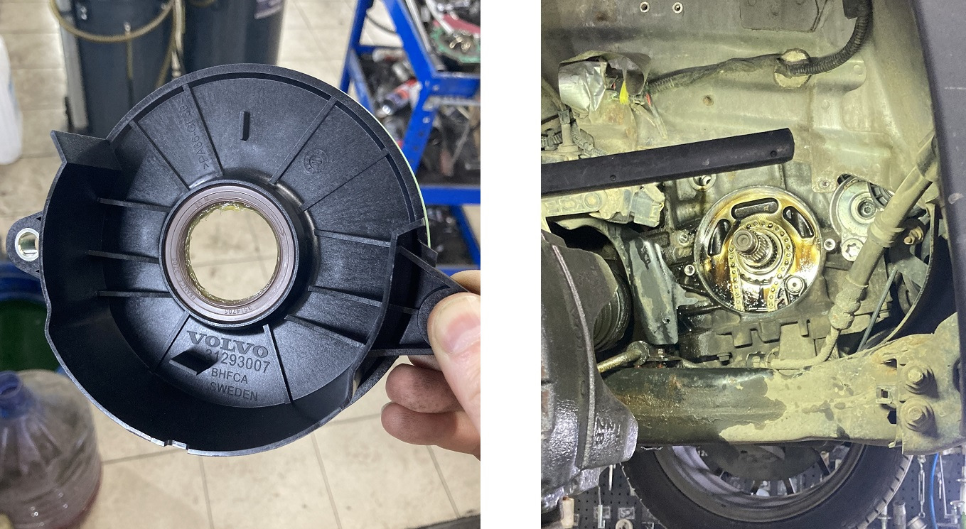 Замена ГРМ и прочего 2024 — Volvo XC70 III, 2,4 л, 2012 года | визит на ...