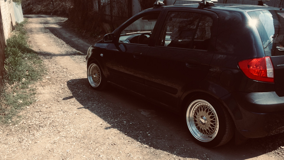 Stance hyundai getz bbs — Hyundai Getz, 1,4 л, 2010 года | стайлинг ...