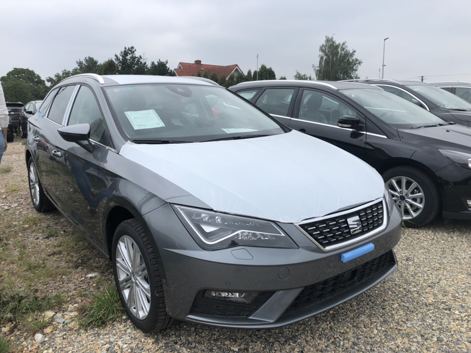 Первая встреча, лизинг в Польше — SEAT Leon (Mk III), 1,4 л, 2018 года ...