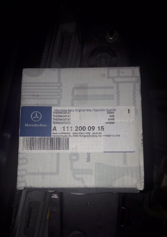 A1112000915 Термостат. Mercedes | Запчасти на DRIVE2
