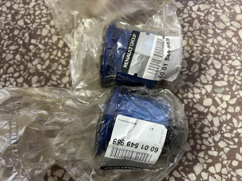 6001549989 Шарнир рычагов задней подвески RENAULT | Запчасти на DRIVE2