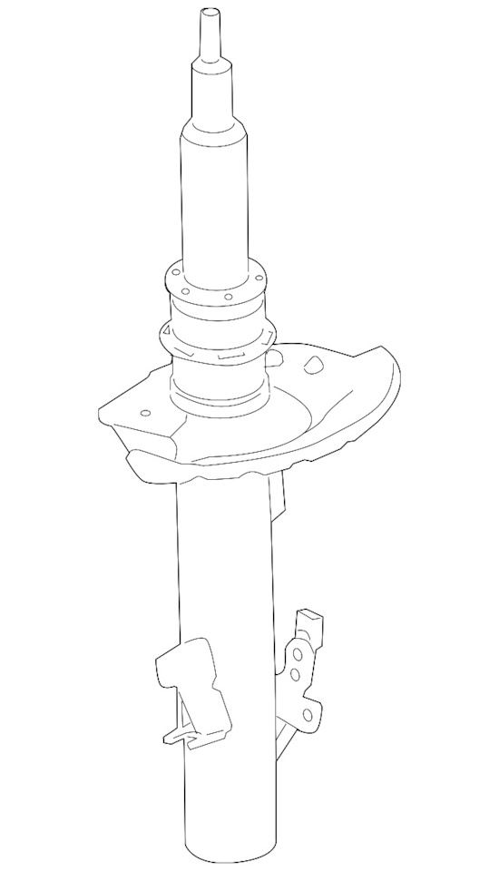 LR060807 Передний амортизатор Jaguar Land Rover | Запчасти на DRIVE2