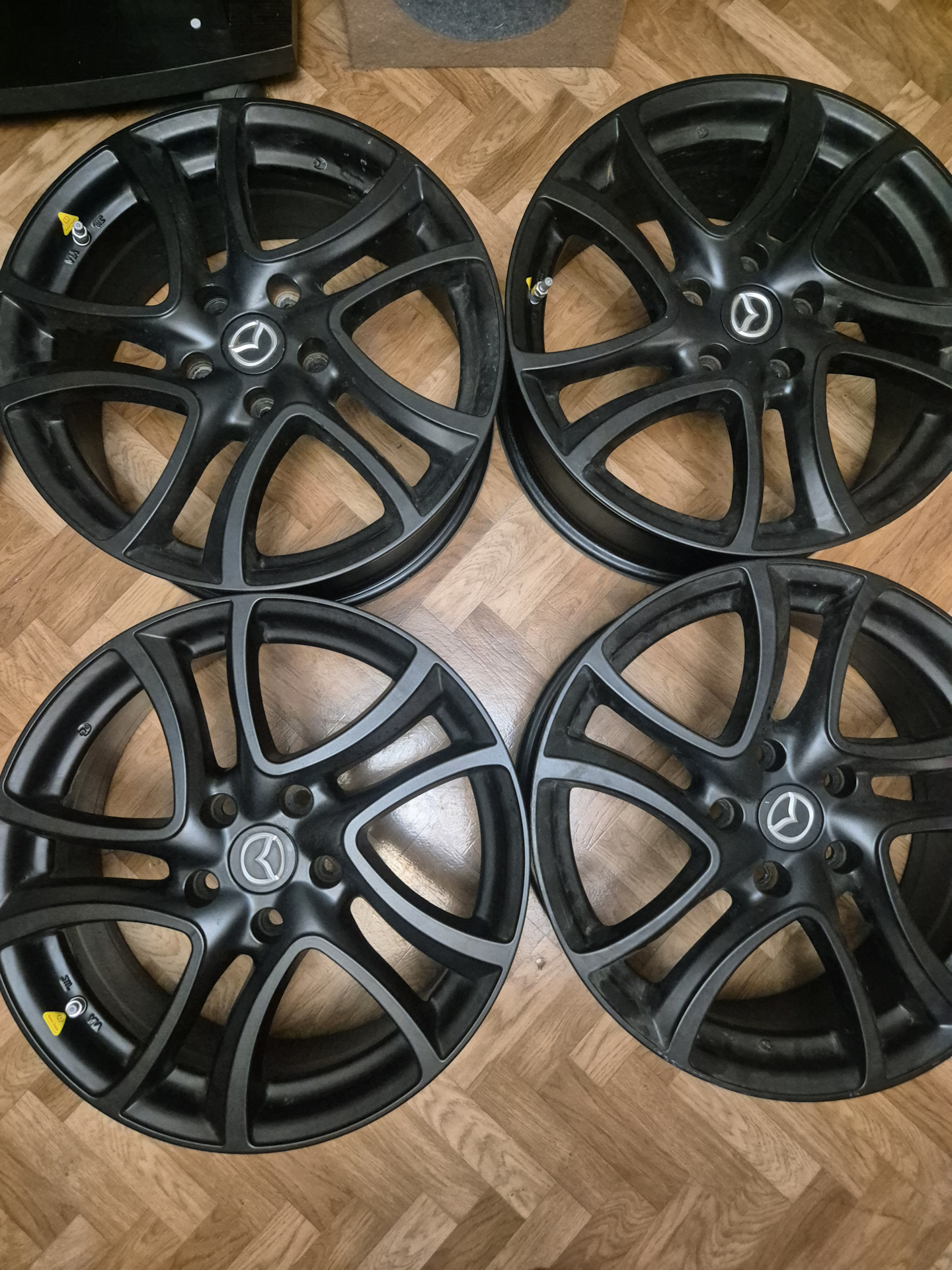 Система контроля давления в шинах + новые диски — Mazda 3 (2G) BL, 1,6 л, 2011 года | колёсные ...