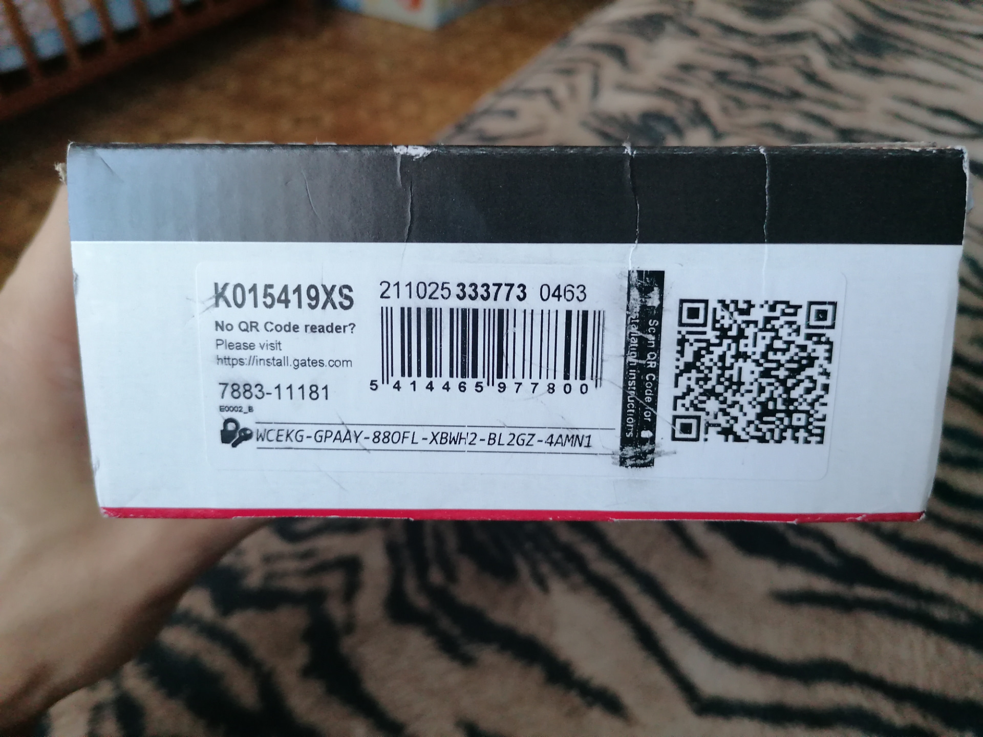 Комплект ГРМ Gates K015419xs для шевроле лачетти — Chevrolet Lacetti ...