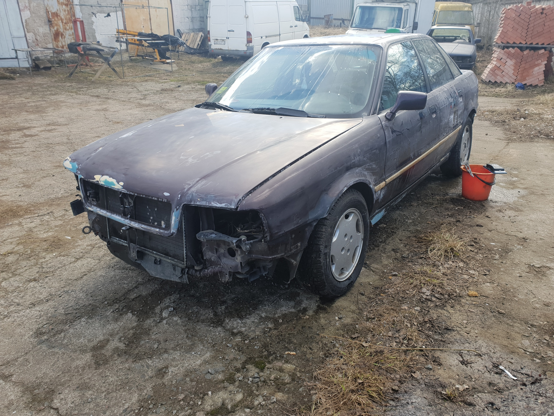 Готовим — Audi 80 B4 2 л 1992 года своими руками Drive2