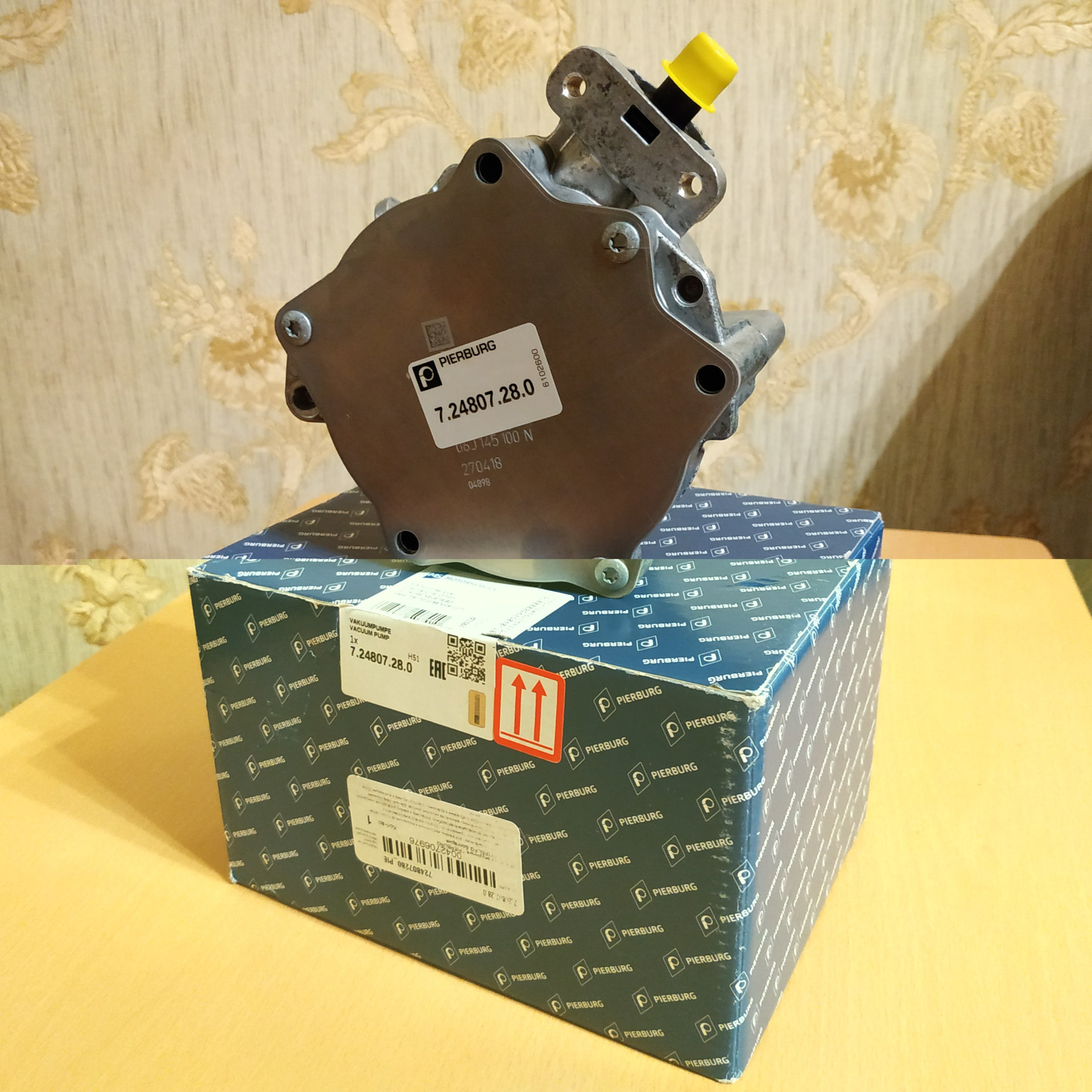 Замена вакуумного насоса — Audi A4 Avant (B8), 1,8 л, 2009 года ...