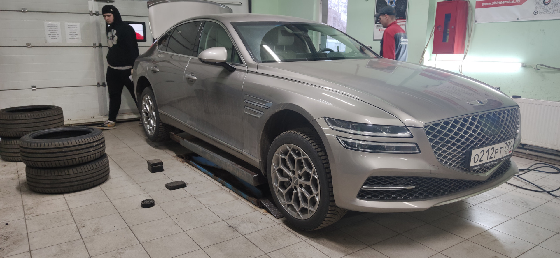 5. Перешел на летние шины — Genesis G80 (2G), 2,5 л, 2021 года | шины ...