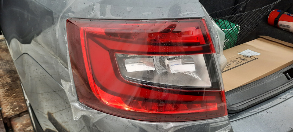 High led фонари — Skoda Octavia A7 Mk3, 1,2 л, 2014 года | стайлинг ...