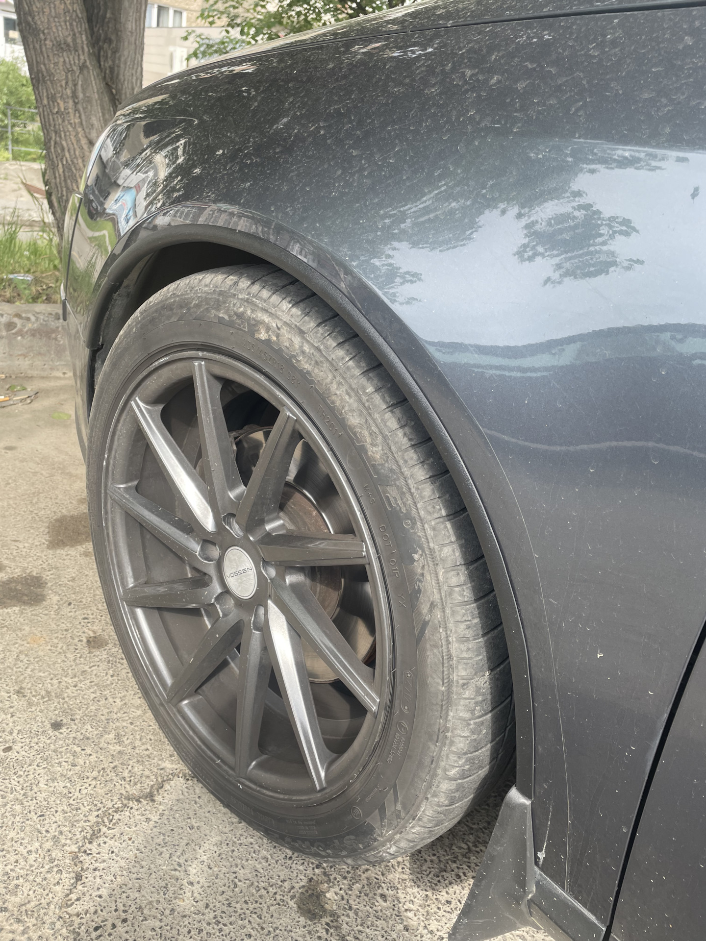 Защита арок — Volkswagen Passat B6, 1,8 л, 2010 года | тюнинг | DRIVE2
