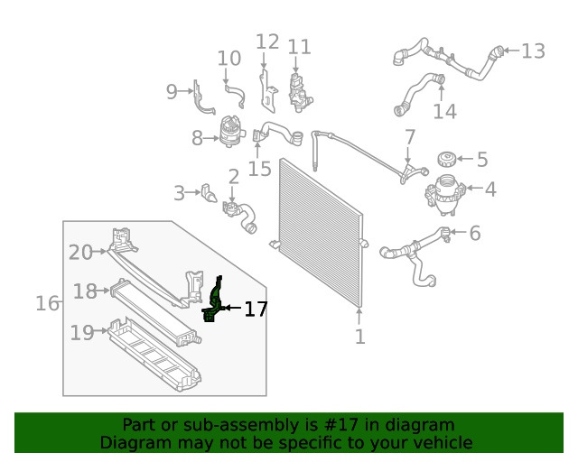 A2135010502 Скоба крепления радиатора Mercedes | Запчасти на DRIVE2