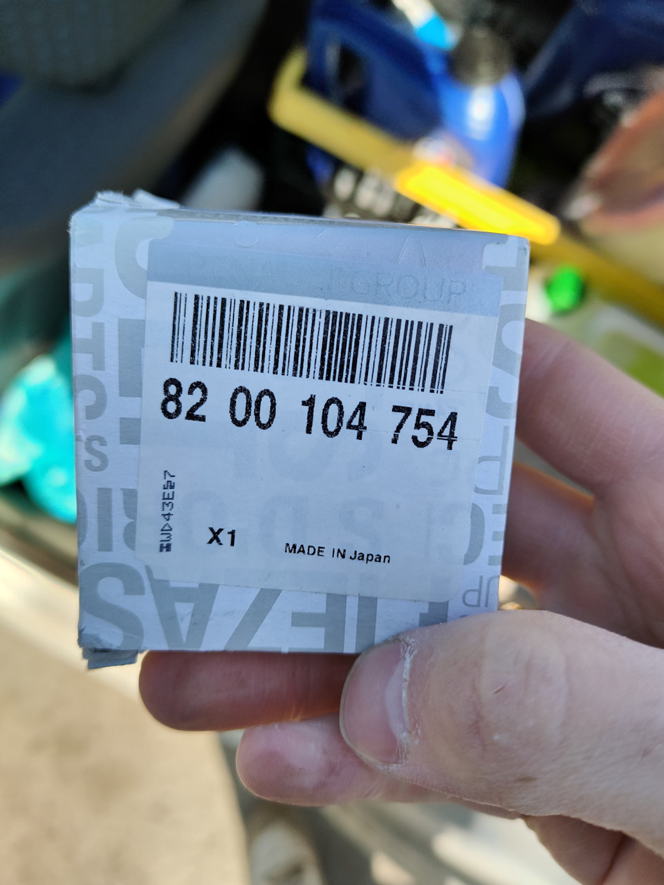 8200104754 Ролик обводной ремня доп оборуд(плас, мет RENAULT | Запчасти ...