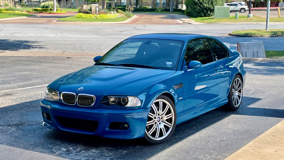 Bmw M3 Coupe E46 3 2 бензиновый 2004 Laguna Seca Blau на Drive2