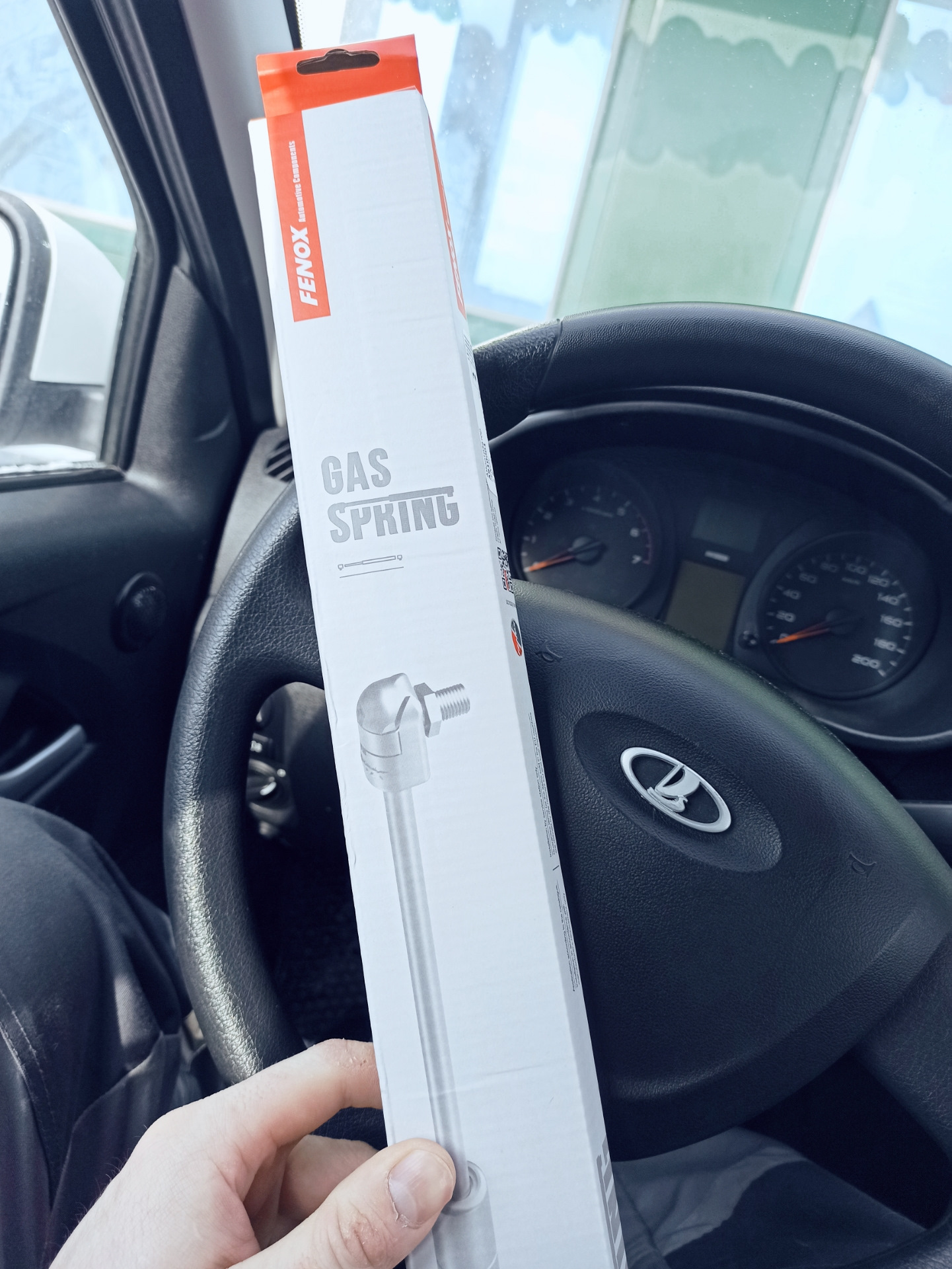 2️⃣0️⃣. Газовые упоры крышки багажника Fenox — Lada Гранта Лифтбек (1G ...