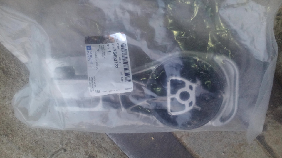 95493723 Опорный узел кпп GM | Запчасти на DRIVE2