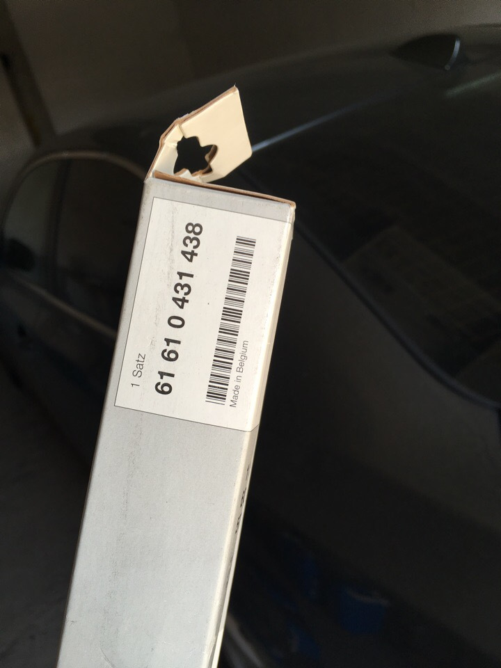 61610431438 Комплект щеток стеклоочистителя BMW | Запчасти на DRIVE2