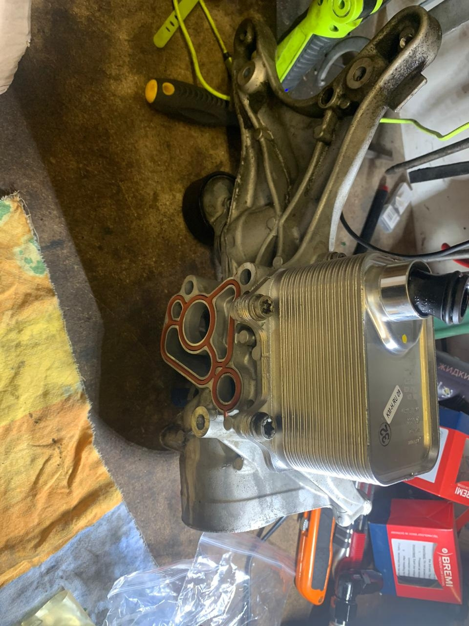 Замена теплообменника — SEAT Leon FR (Mk3), 1,8 л, 2013 года | визит на ...