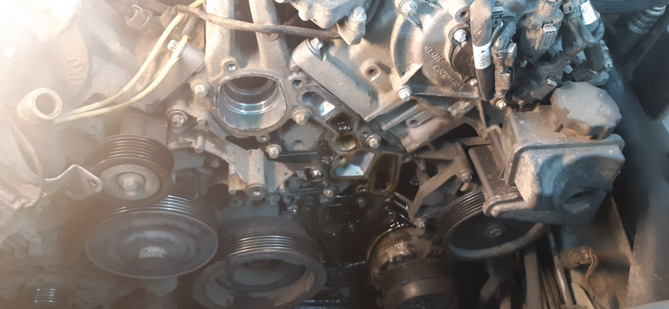 W164.186 прокладки теплообменника. — Mercedes-Benz M-Class (W164), 3,5 ...