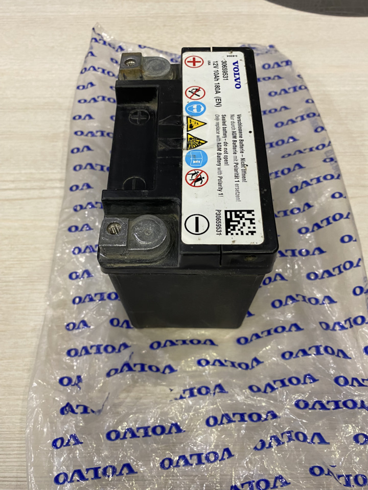 30659531 Аккумулятор вольво Volvo | Запчасти на DRIVE2