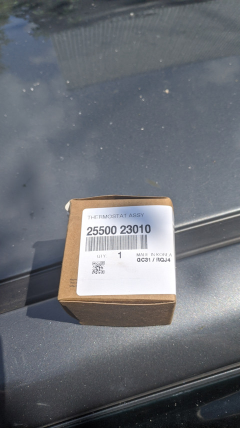 2550023010 Термостат KIA HYUNDAI | Запчасти на DRIVE2