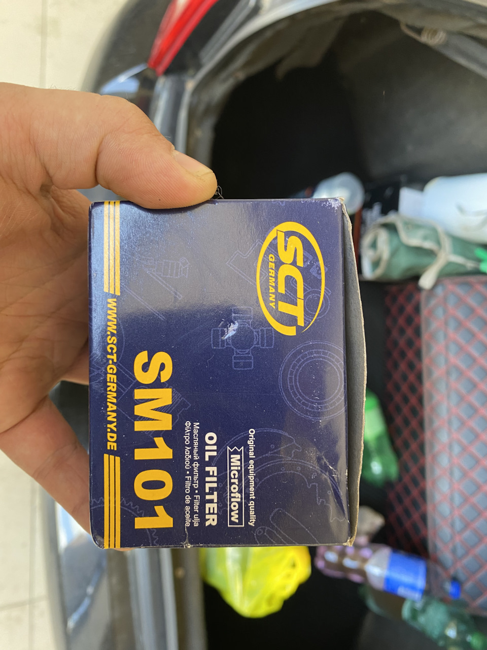 SM101 Фильтр масляный ВАЗ 2108-2112 SCT | Запчасти на DRIVE2