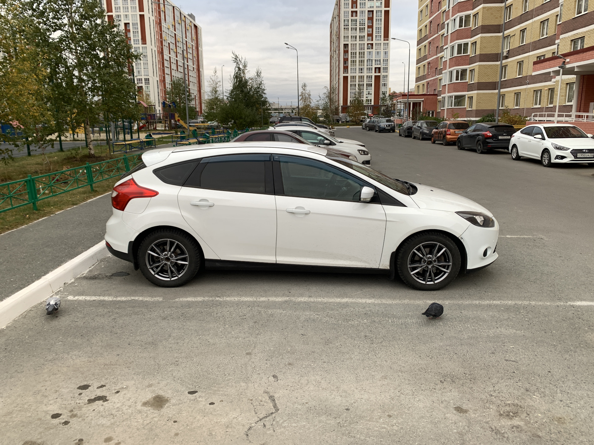 Поменял штампы на литьё — Ford Focus Hatchback III, 1,6 л, 2011 года ...