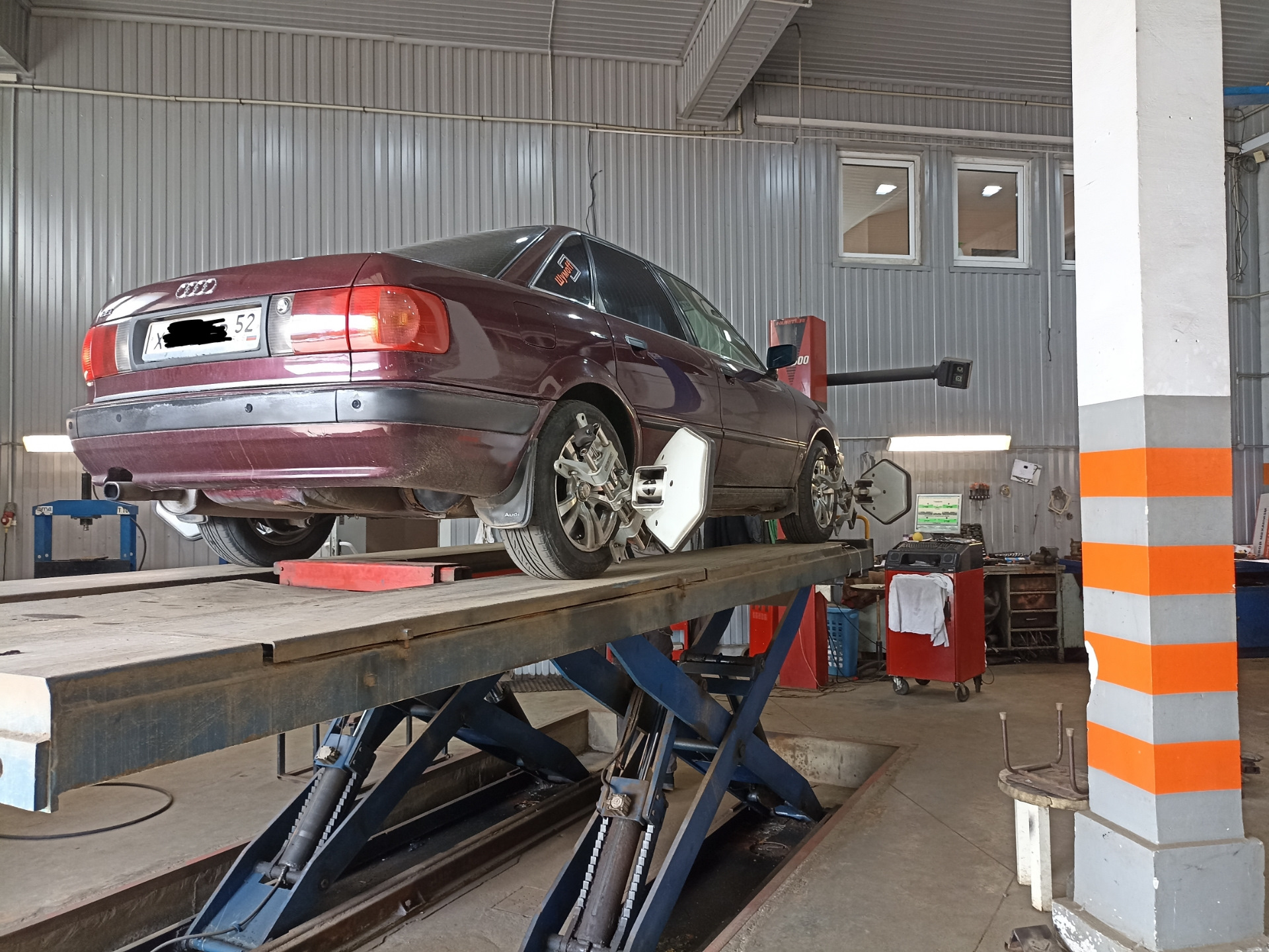18 15 05 22 Подвеска в идеале — Audi 80 B4 2 л 1993 года визит
