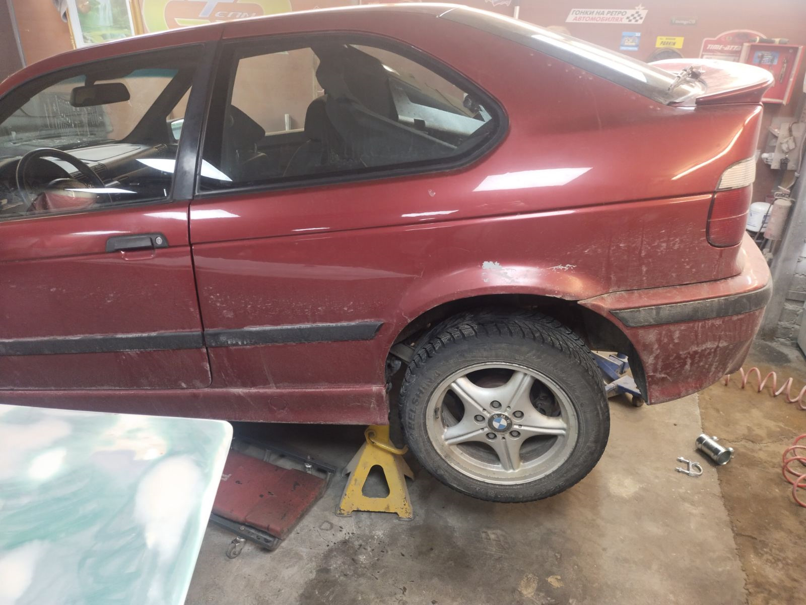 Отремонтировали — BMW 3 series Compact (E36/5), 2,5 л, 1998 года ...