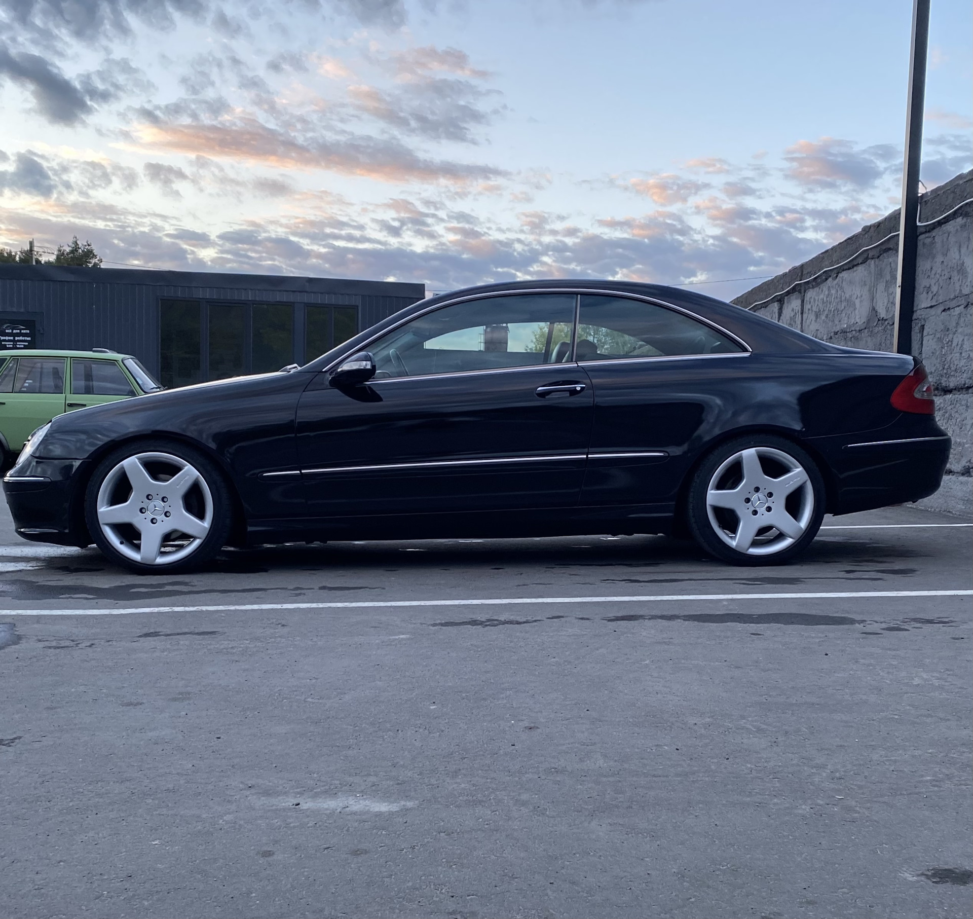 Диски R18 amg — Mercedes-Benz CLK (W209), 2,7 л, 2004 года | колёсные ...