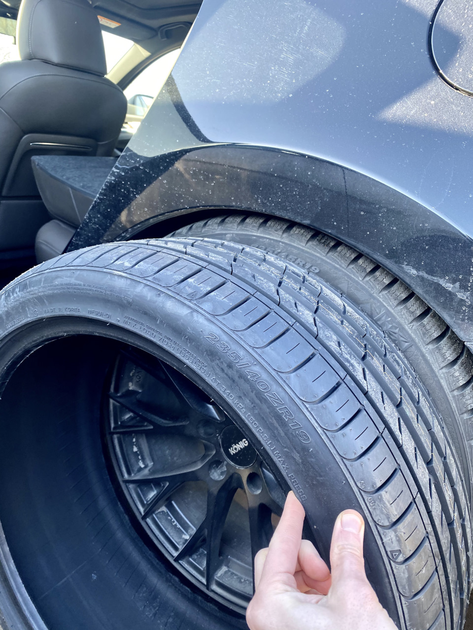 Nexen N'FERA SU1 235/40 ZR19 96Y летняя — Mazda 6 (3G) GJ, 2,5 л, 2020 ...