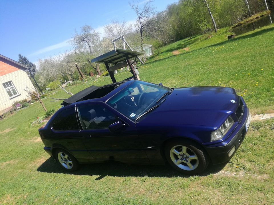 Open air или California. Чистим компакта — BMW 3 series (E36/5), 1,6 л ...