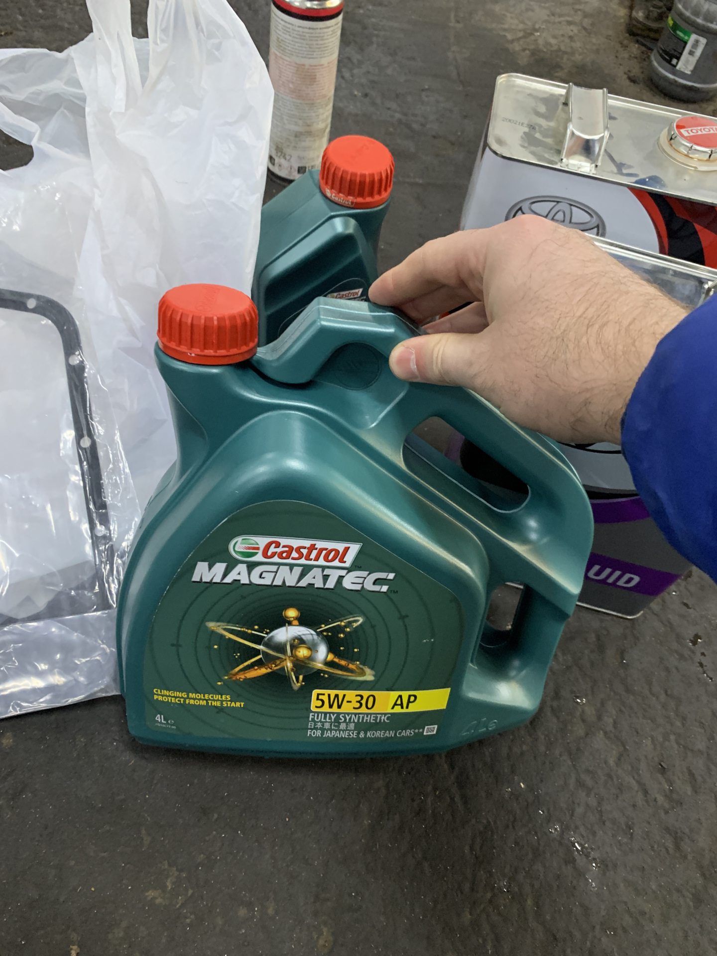 Замена масла в ДВС, CVT, раздатке и редукторе. — Lexus NX (1G), 2 л ...