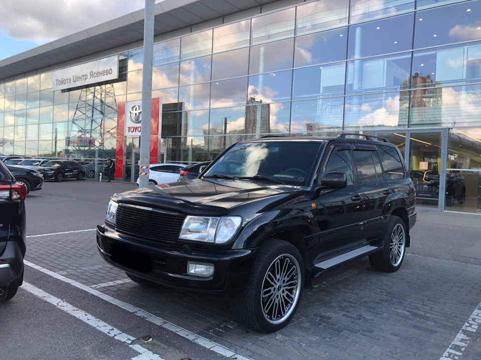 Замена сальника полуоси — Toyota Land Cruiser 100, 4,7 л, 2003 года ...