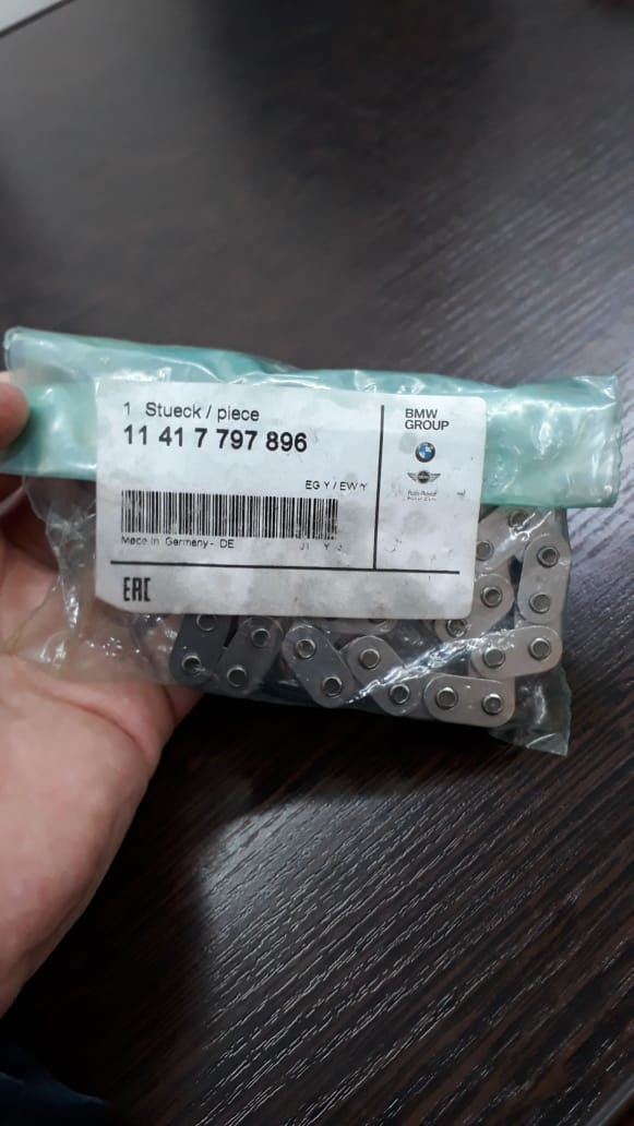 Замена цепи ГРМ BMW f30 n47 (320d) — BMW 3 series (F30), 2 л, 2013 года ...