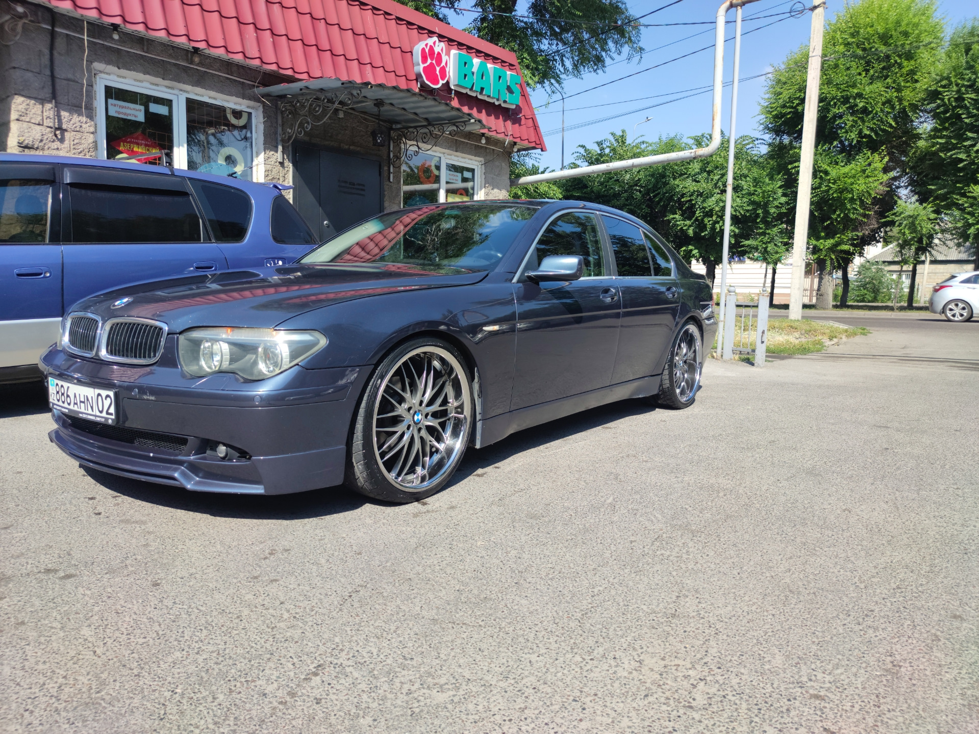 Четкие тапочки для содержанки — BMW 7 series (E65/E66), 3,6 л, 2002 ...