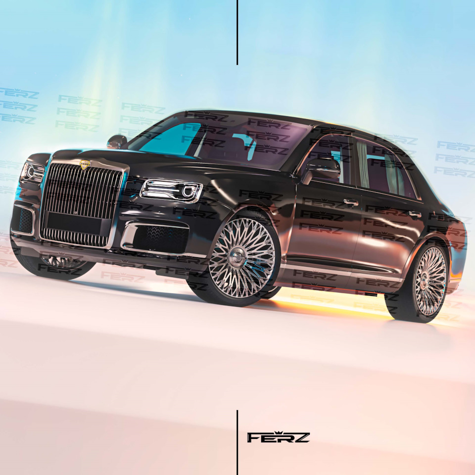Aurus первые штрихи — FERZ-Design на DRIVE2