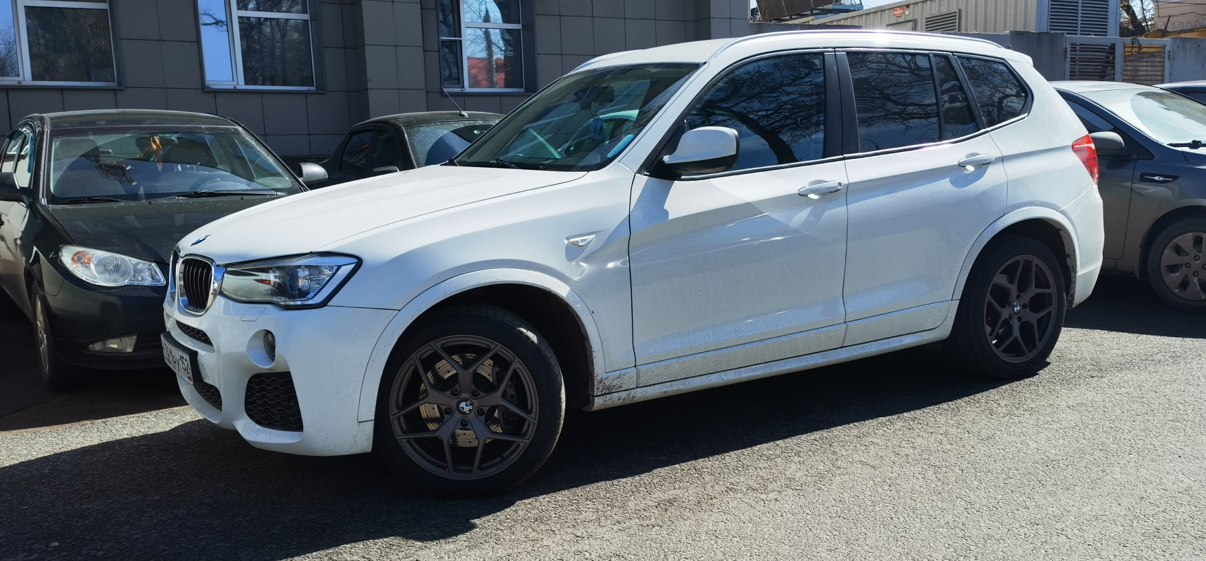 Раз все поменяли, то и я — BMW X3 (F25), 3 л, 2013 года | колёсные диски | DRIVE2