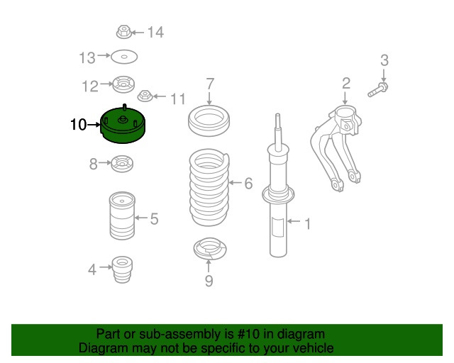 31336788776 Фланец опорного подшипника BMW | Запчасти на DRIVE2