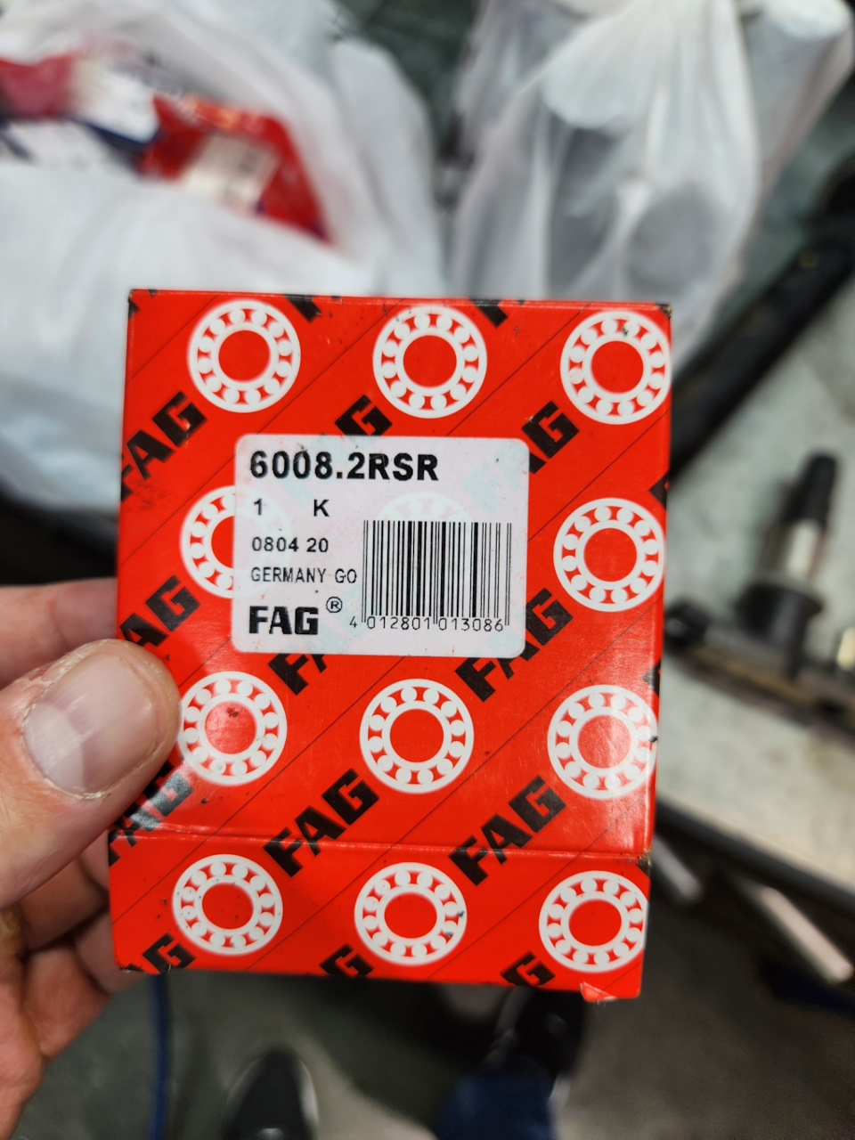 Подшипник опоры приводного вала и рычаги задней подвески верх. — Opel ...