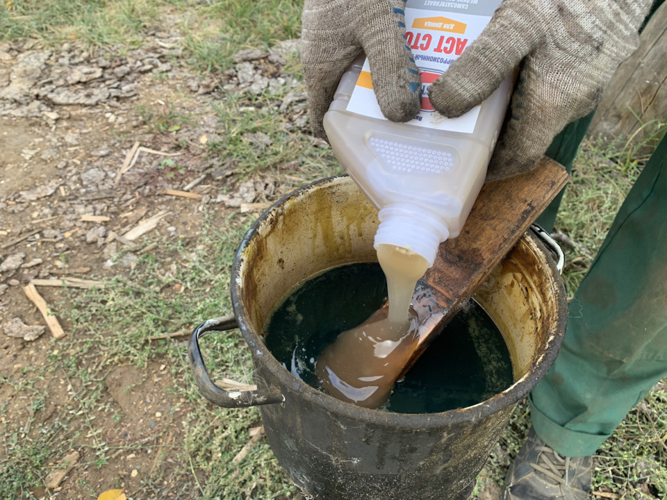 Антикор внутренних полостей — Toyota Camry (XV30), 2,4 л, 2005 года ...