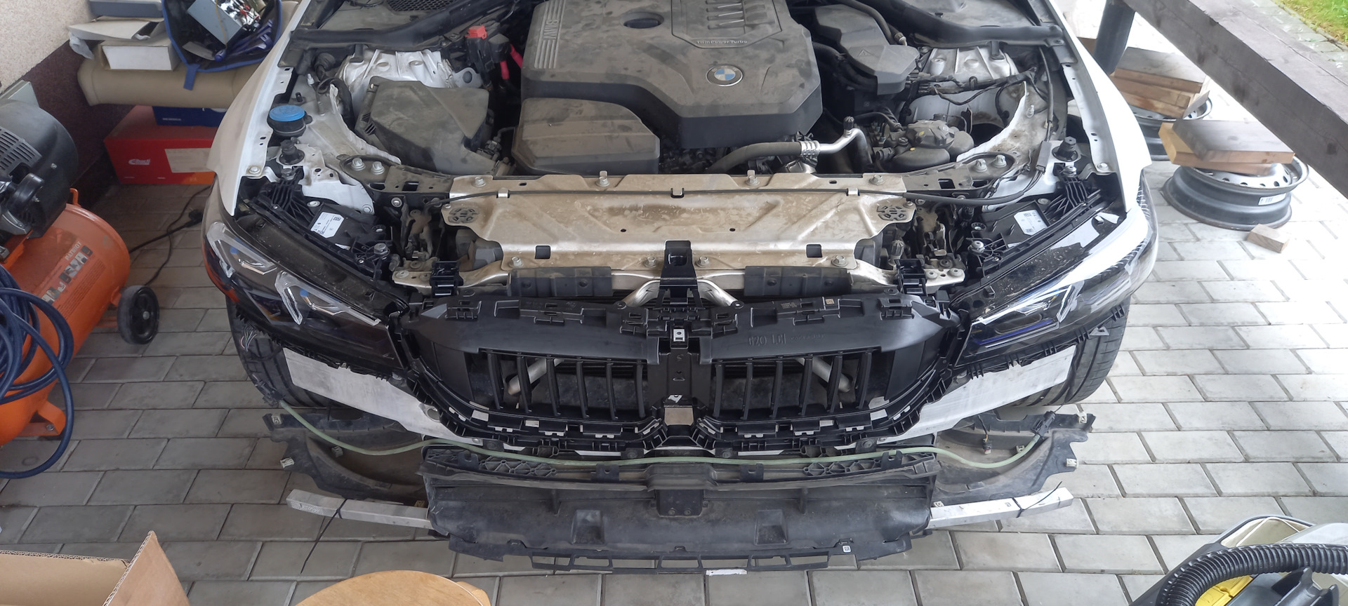 Установил оригинальный рестайлинг — BMW 3 series (G20), 2 л, 2020 года ...