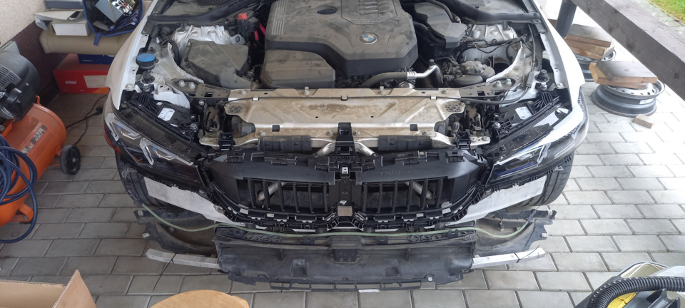 Установил оригинальный рестайлинг — BMW 3 series (G20), 2 л, 2020 года ...