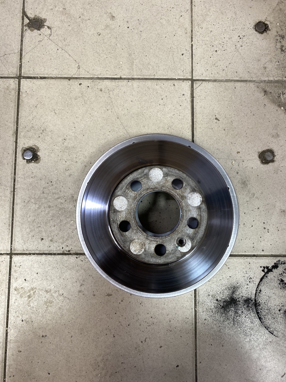 Тормоза 312mm & 272mm, колодки ATE Ceramic — Skoda Rapid (1G), 1,4 л ...