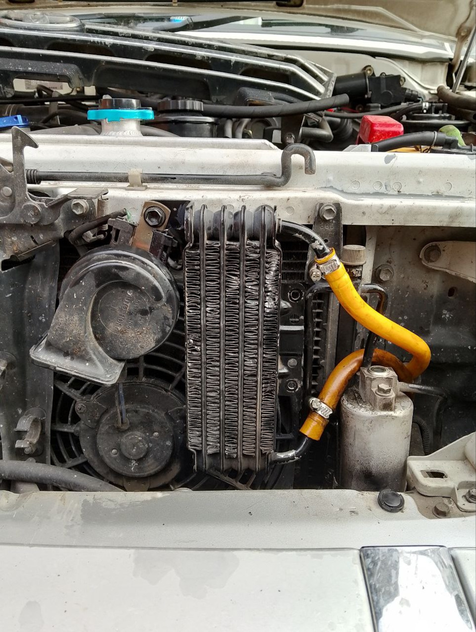 Радиатор охлаждения гур. — Toyota Land Cruiser Prado 90-series, 2,7 л ...
