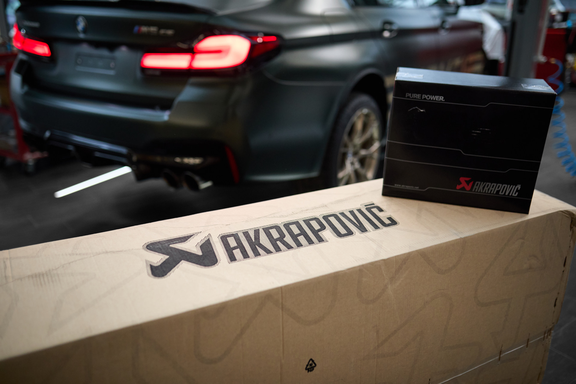 Новое поступление выхлопных систем Akrapovic для BMW M5 F90 💨 — LEVEL Performance на DRIVE2