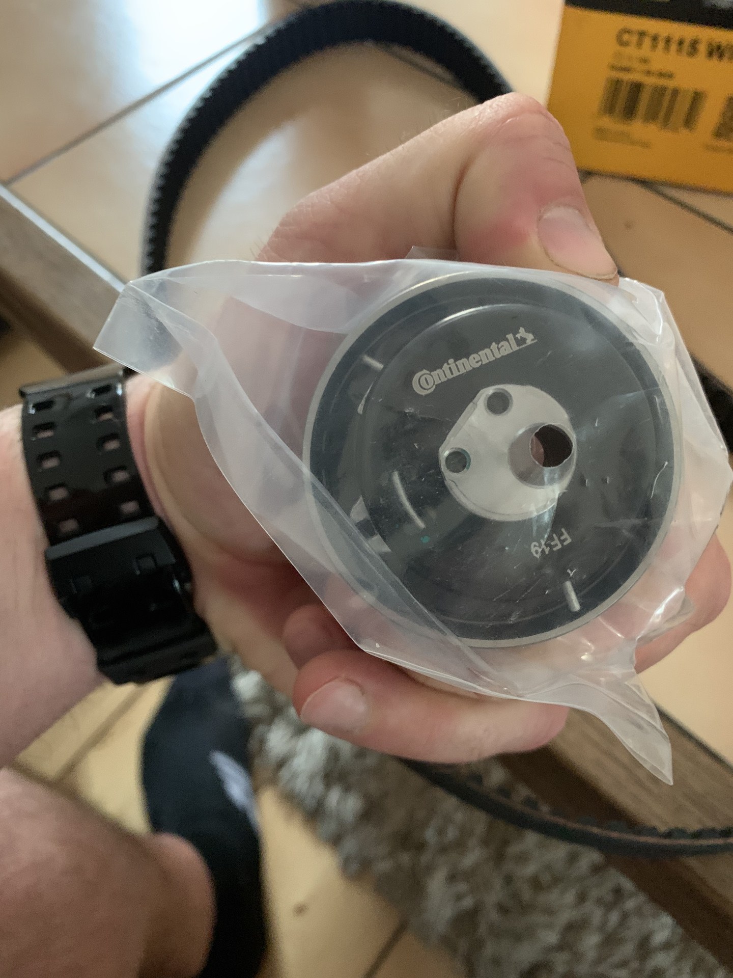 Кит набор от Continental (ГРМ) — FIAT 500C, 1,2 л, 2010 года | запчасти | DRIVE2