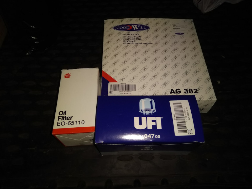 AG382 Ф-Р ВОЗД. GOODWILL | Запчасти на DRIVE2