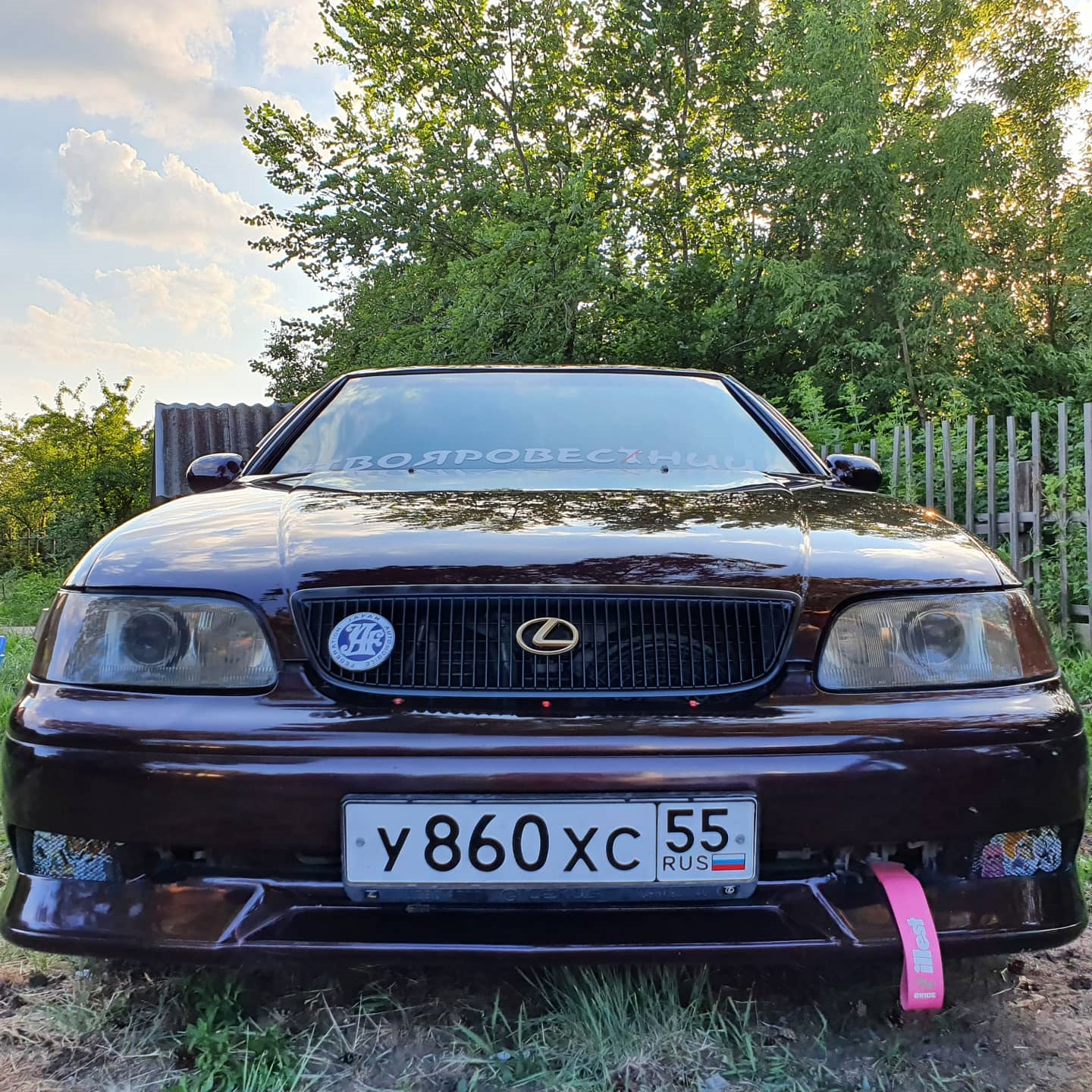 Перекрас решётки — Lexus GS (JZS147), 4 л, 1994 года | стайлинг | DRIVE2