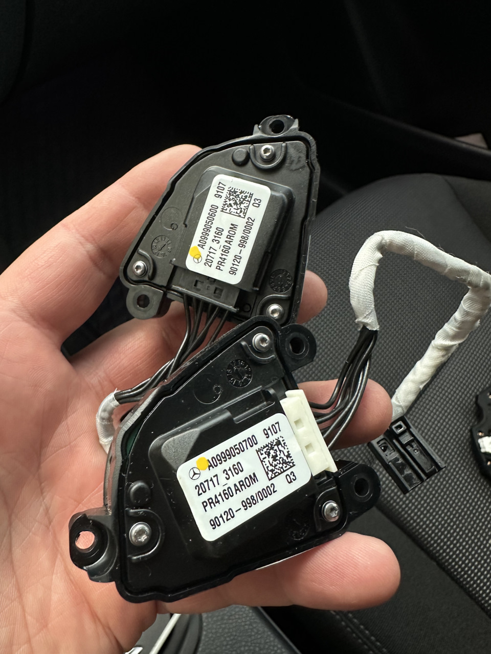 A09990506009107 Блок переключателей рулевого колеса Mercedes | Запчасти ...